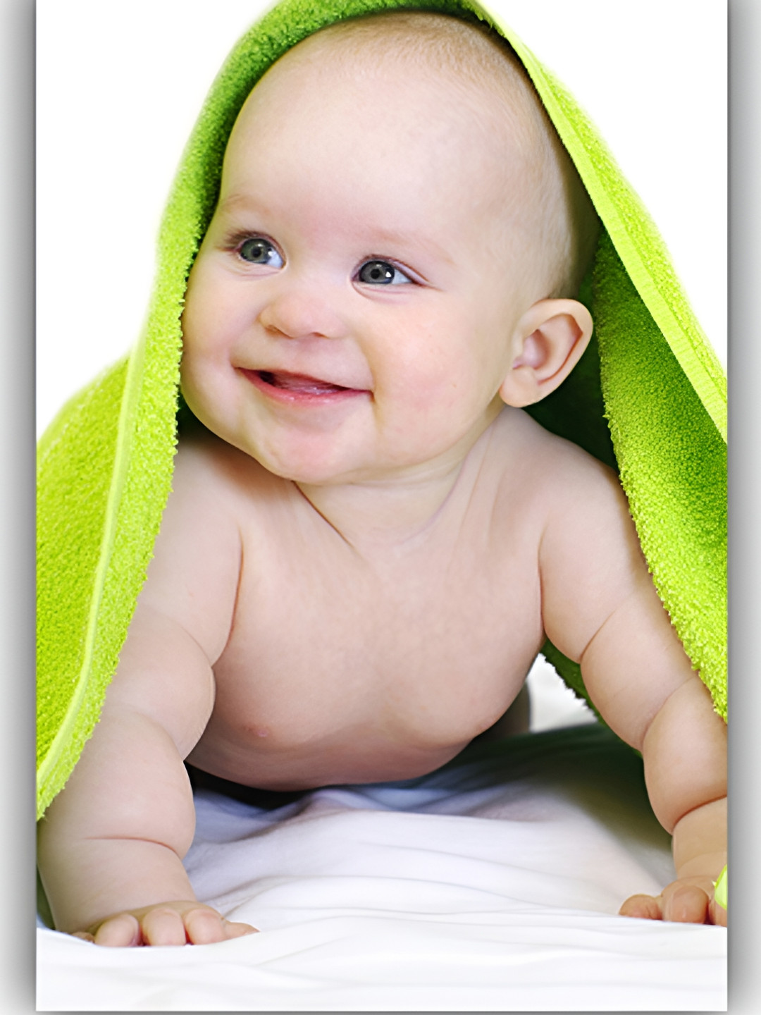 Buy PnF Green & Beige Cute Baby Wall Stickers - Decals And Stickers for ...