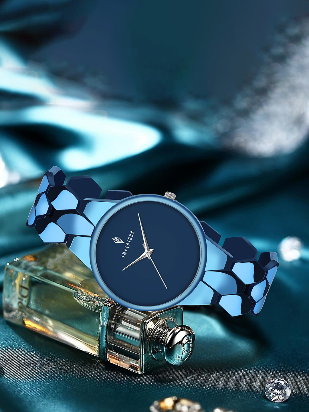 Buy Imperious The Royal Way Women Embellished Dial Analogue Watch Imp ...