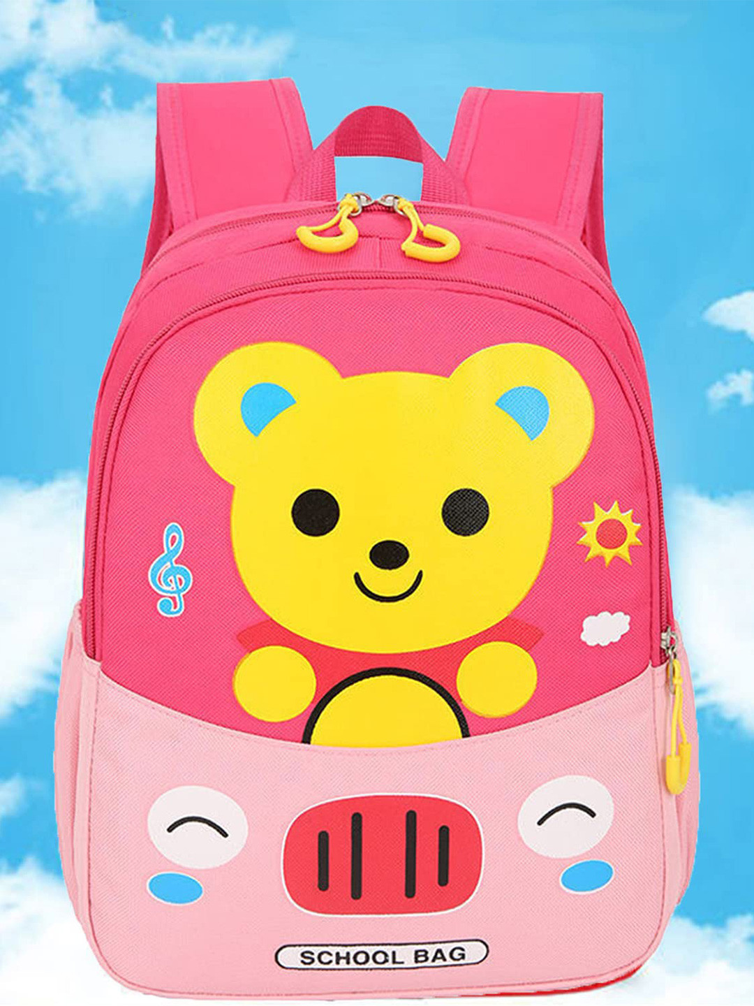 Buy SYGA Unisex Kids Colourblocked Backpack - Backpacks for Unisex Kids ...