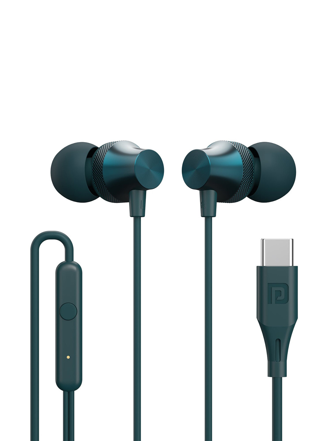 Buy Portronics Conch Beat C In Ear Wired Earphones - Headphones for ...