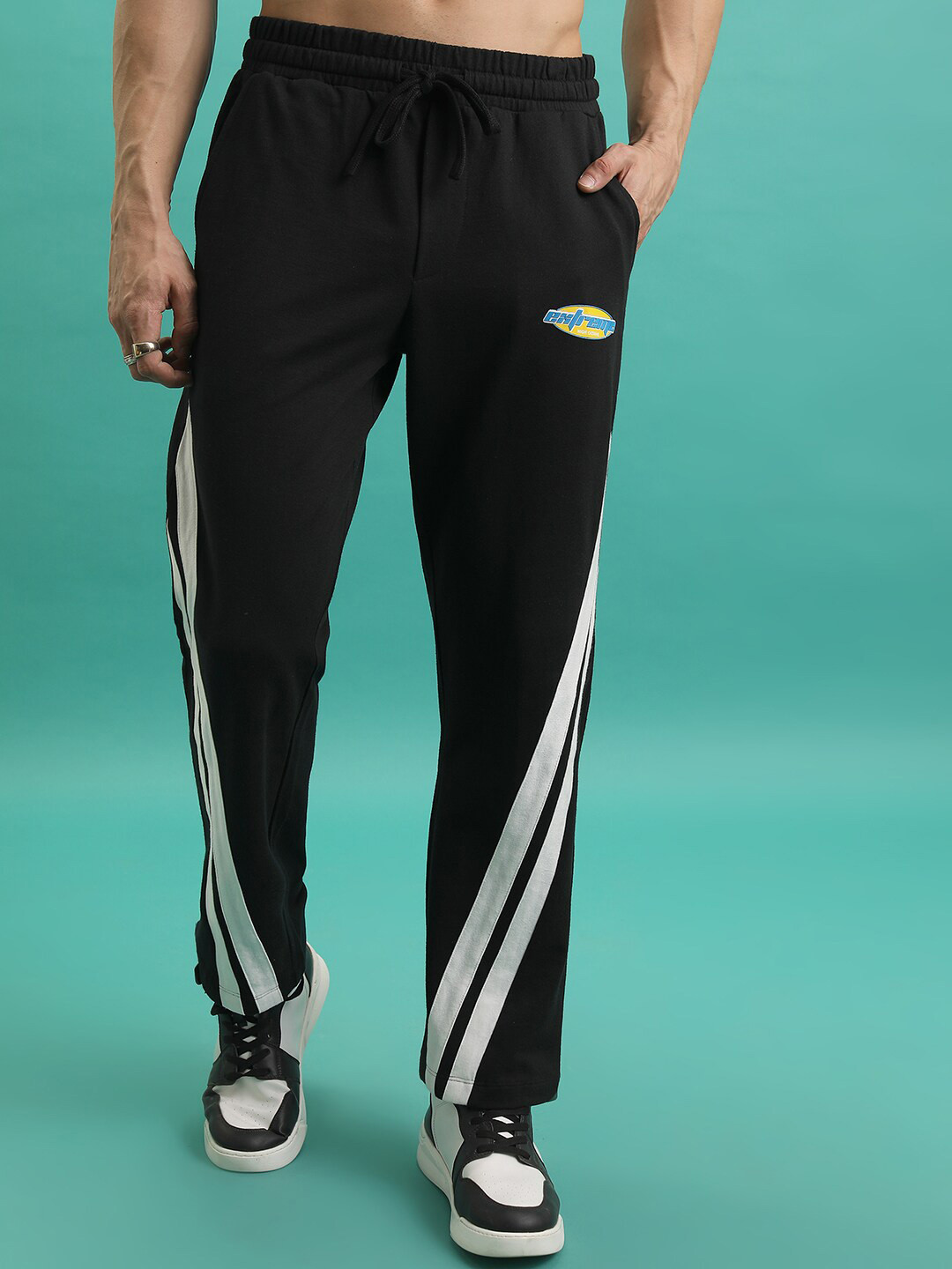 Buy HIGHLANDER Men Relaxed Fit Track Pants - Track Pants for Men ...