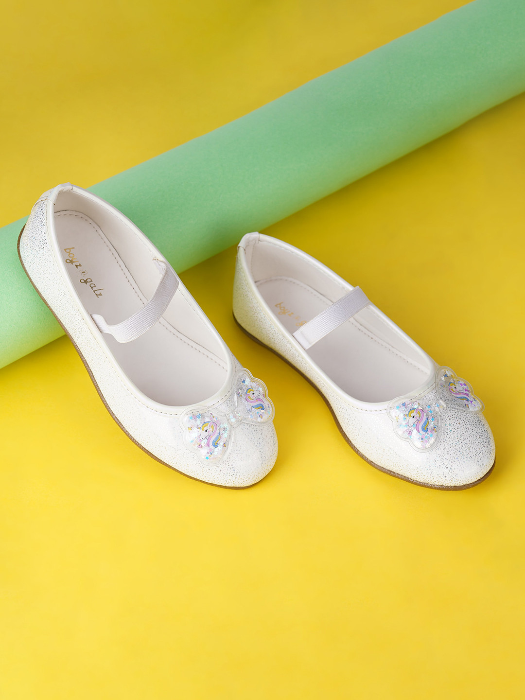 Buy BOYZ N GALZ Girls Embellished Bow Detailed Ballerinas - Flats for ...