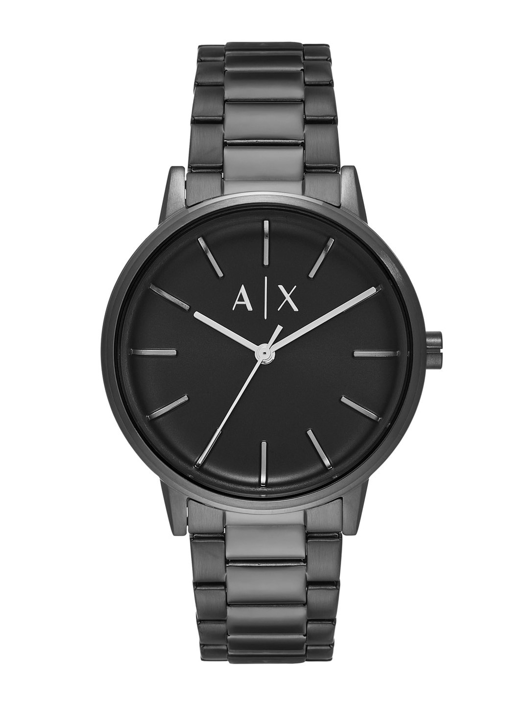 Buy Armani Exchange Men Stainless Steel Bracelet Style Straps Analogue ...