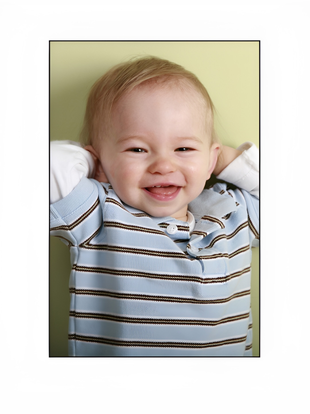 Buy PnF White & Blue Baby Printed Wall Sticker - Decals And Stickers ...