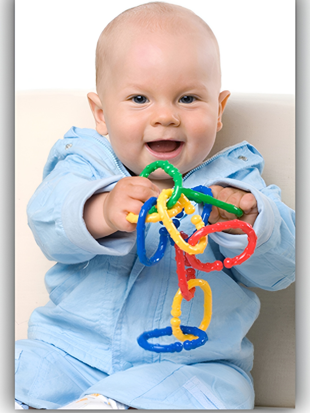 Buy PnF White & Blue Baby Wall Sticker - Decals And Stickers for Unisex ...