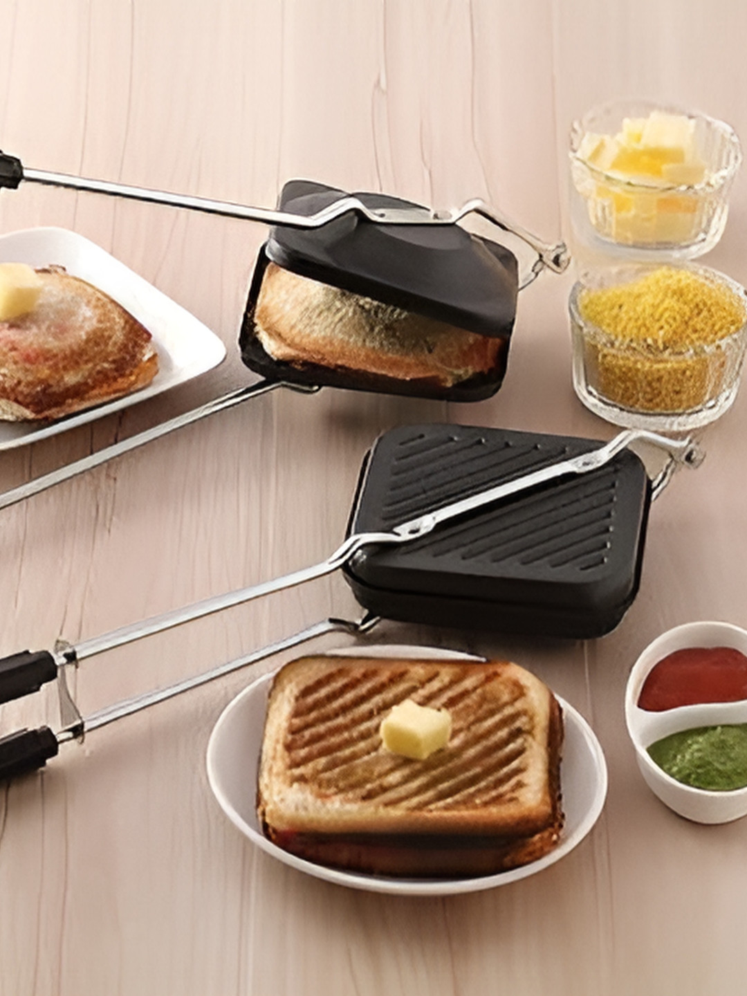Buy RBGIIT Black Non Stick Gas Toasters - Toasters for Unisex 27479278 ...