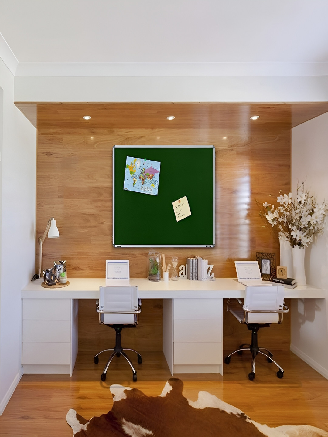 Buy Kuber Industries Unisex Hassle Free Installation Notice Board For ...