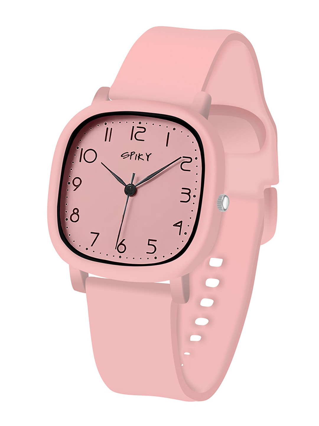 Buy Spiky Kids Square Dial Analogue Watch SPKEVA19_PNK - Watches for ...