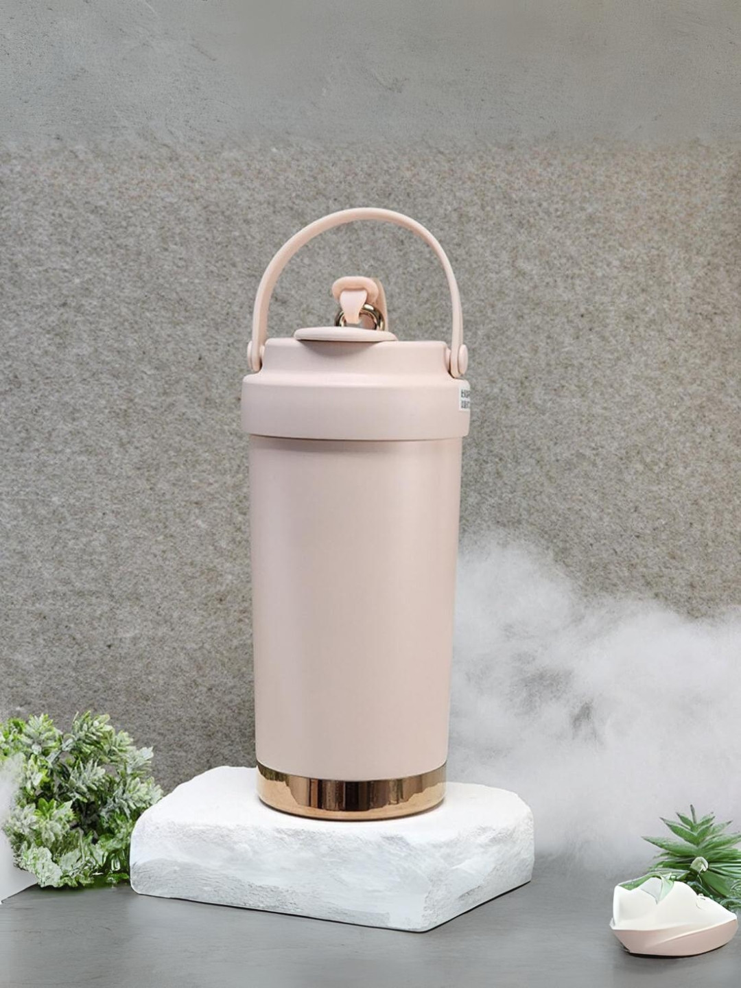 Buy UniKart Pink Stainless Steel Matte Tumbler 500 Ml - Cups And Mugs ...