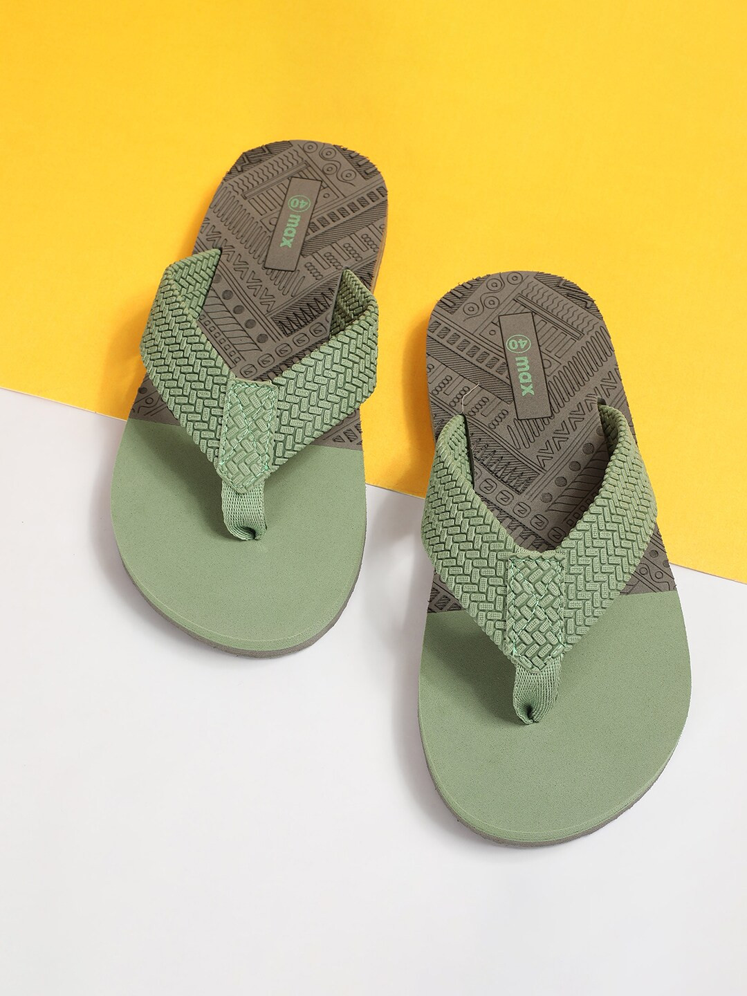 Buy Max Men Textured Thong Flip Flops - Flip Flops for Men 27492614 ...