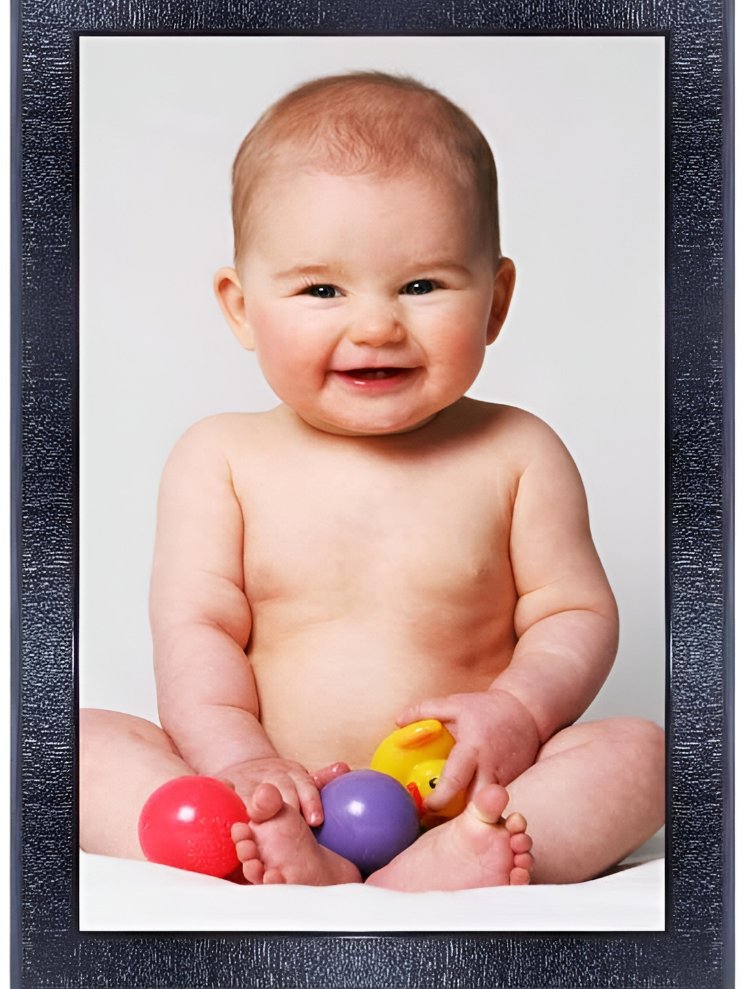 Buy PnF White & Red Paper Baby Wall Painting - Wall Art for Unisex ...