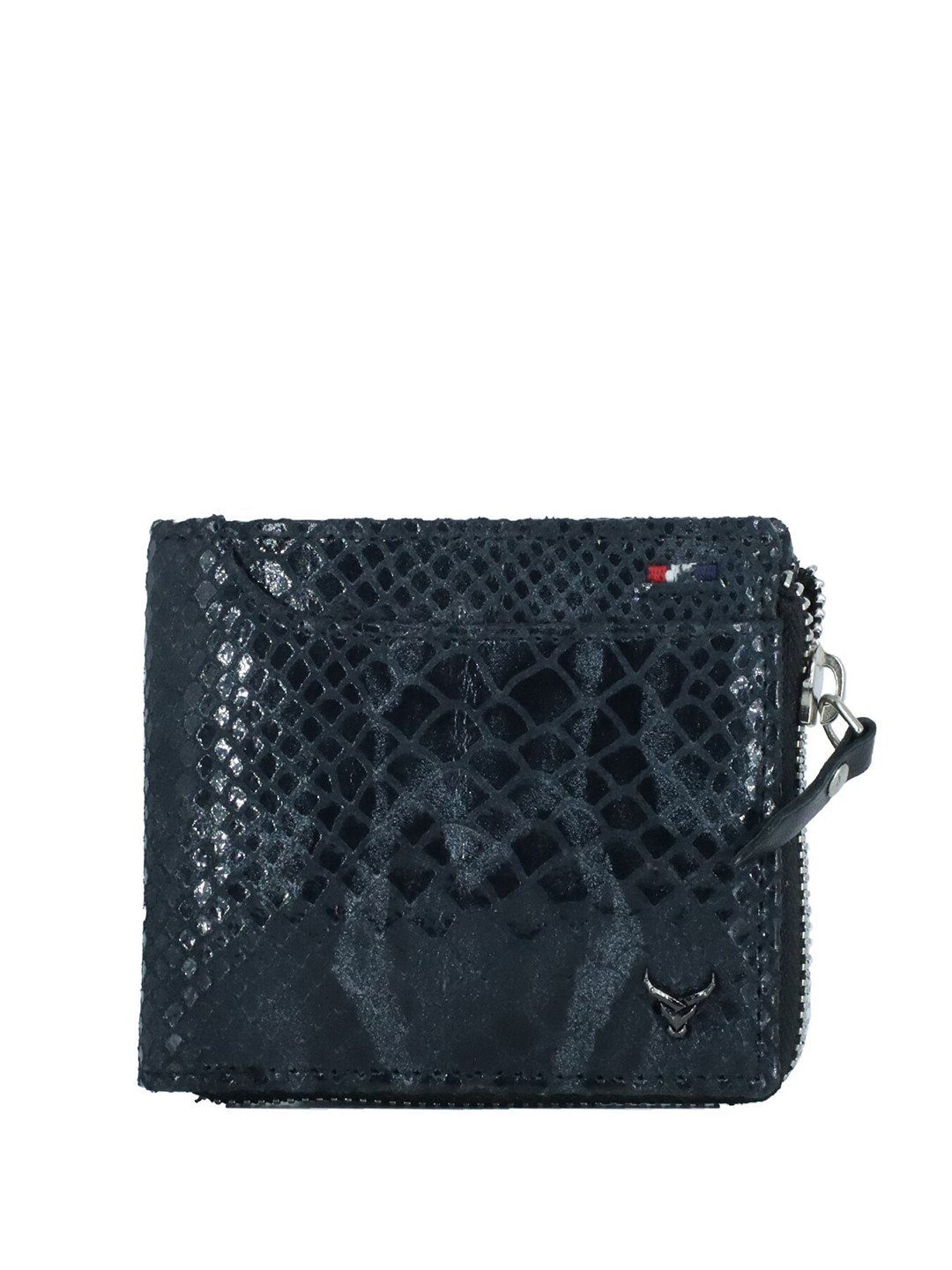 Buy REDHORNS Men Animal Textured Rfid Leather Two Fold Wallet - Wallets ...