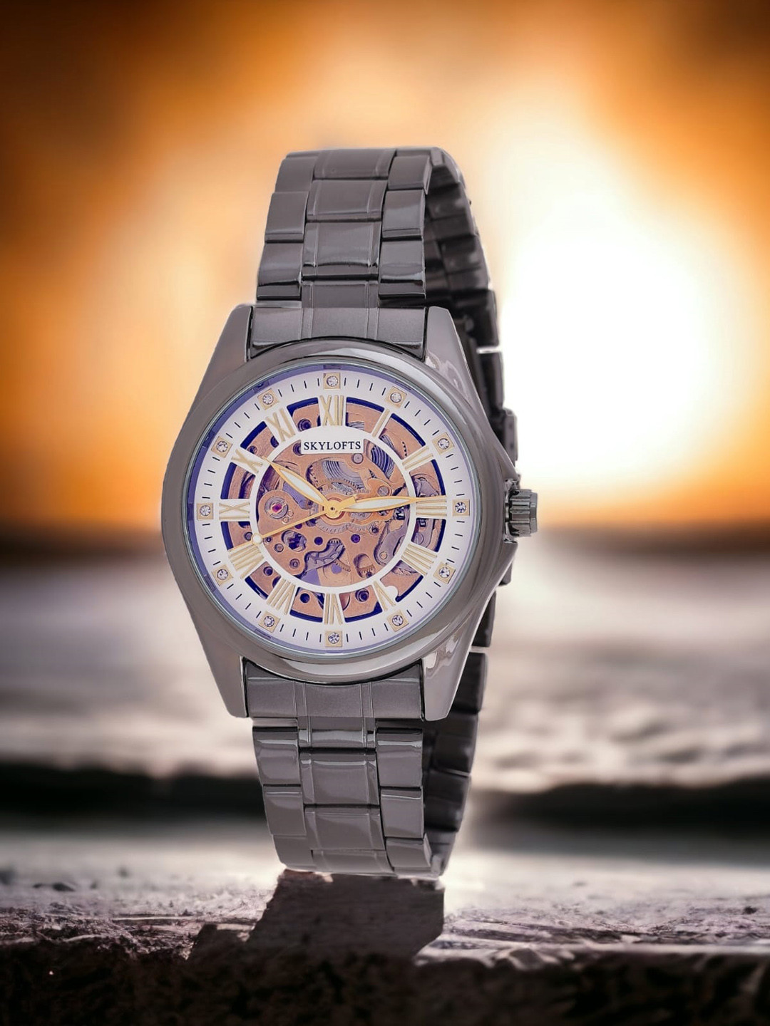 Buy SKYLOFTS Men Analogue Chronograph Automatic Motion Watch Auto_watch ...