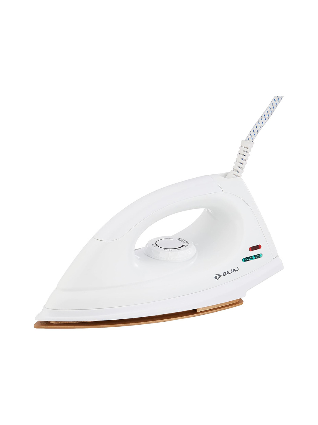 Buy Bajaj DX 7 White Plastic Non Stick Soleplate Dry Iron 1000W - Irons ...