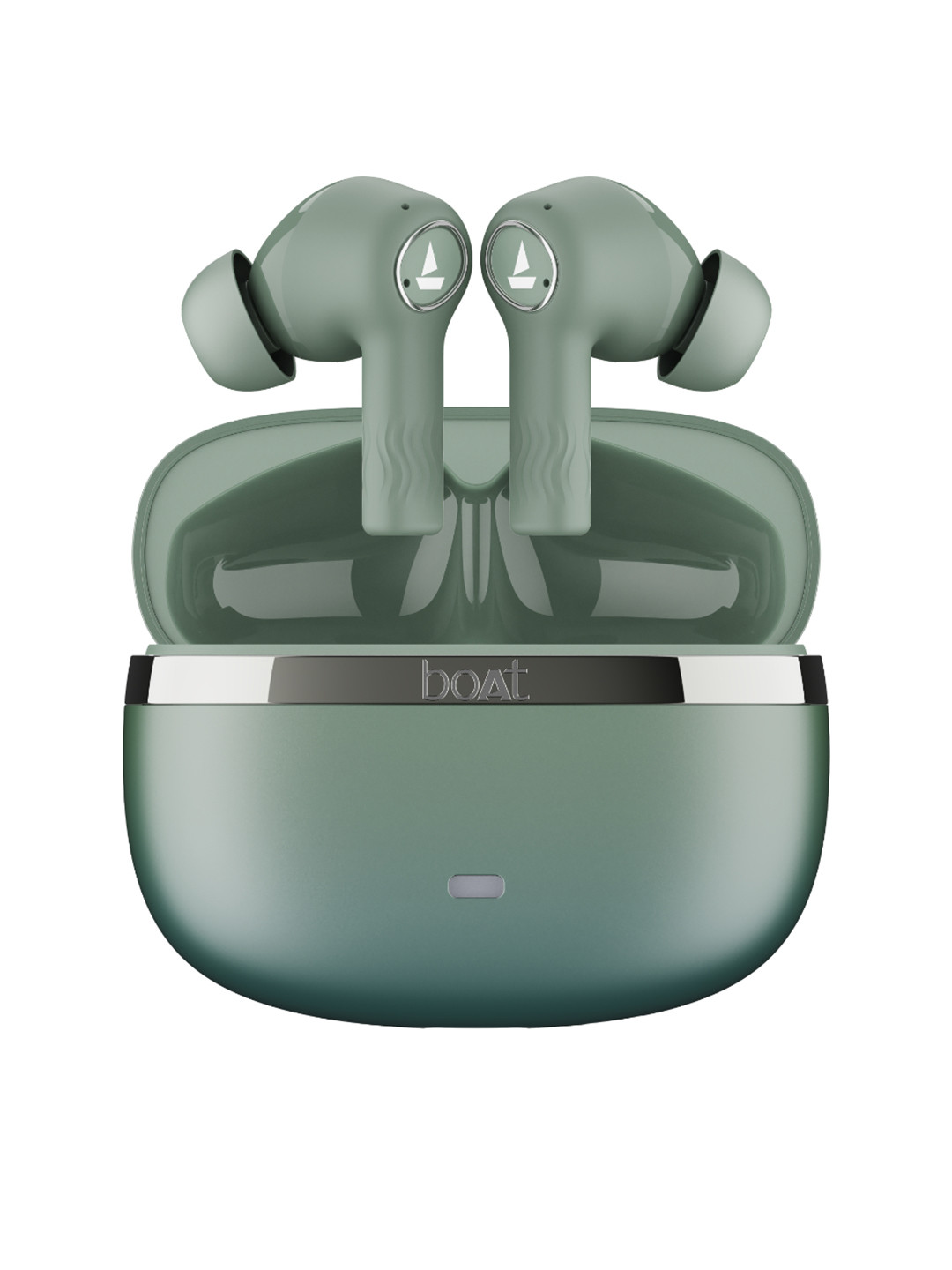 Buy BoAt Green Nirvana ION ANC Northern Lights Ear Buds - Headphones ...