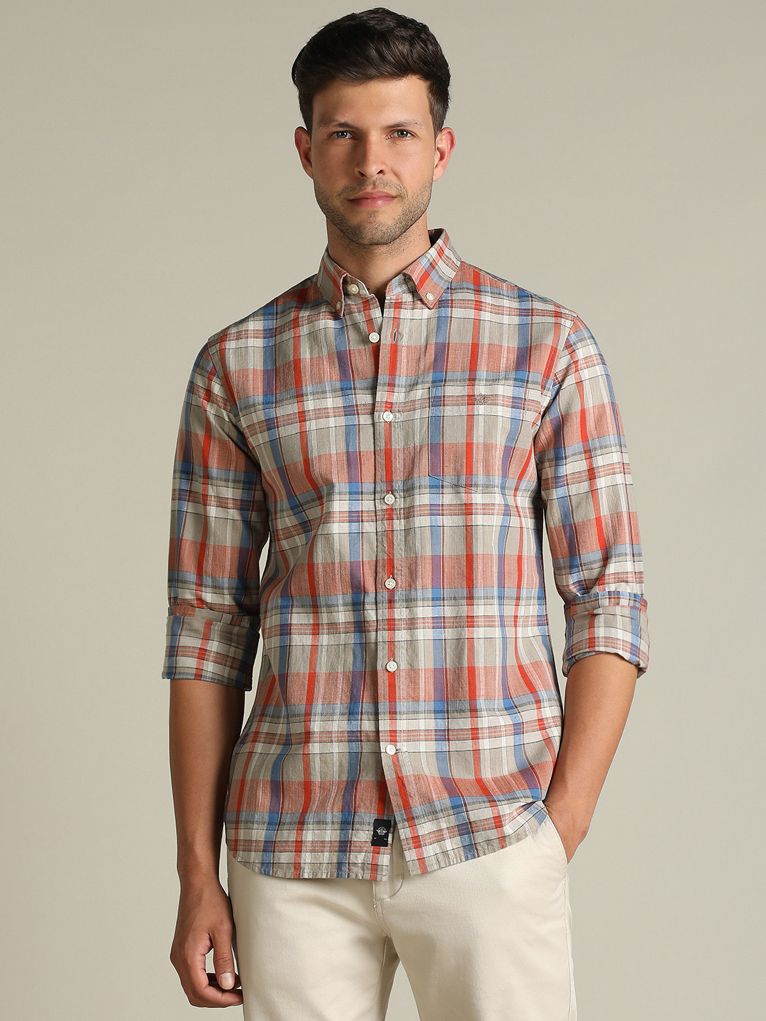 Buy Dockers Men Checked Classic Fit Shirt - Shirts for Men 27563006 ...