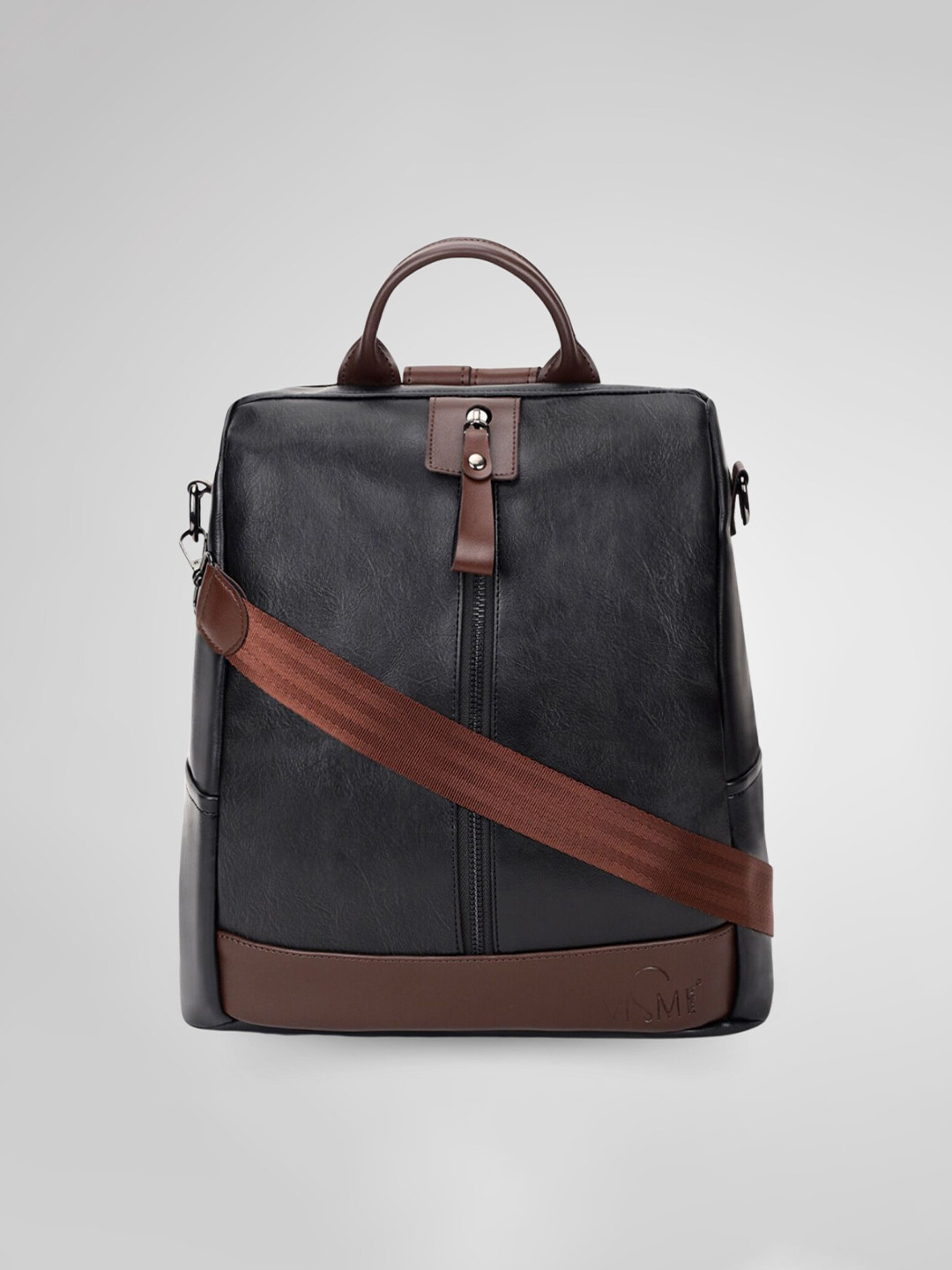 Buy VISMIINTREND College Backpack With Earphone Gate Black - Backpacks ...