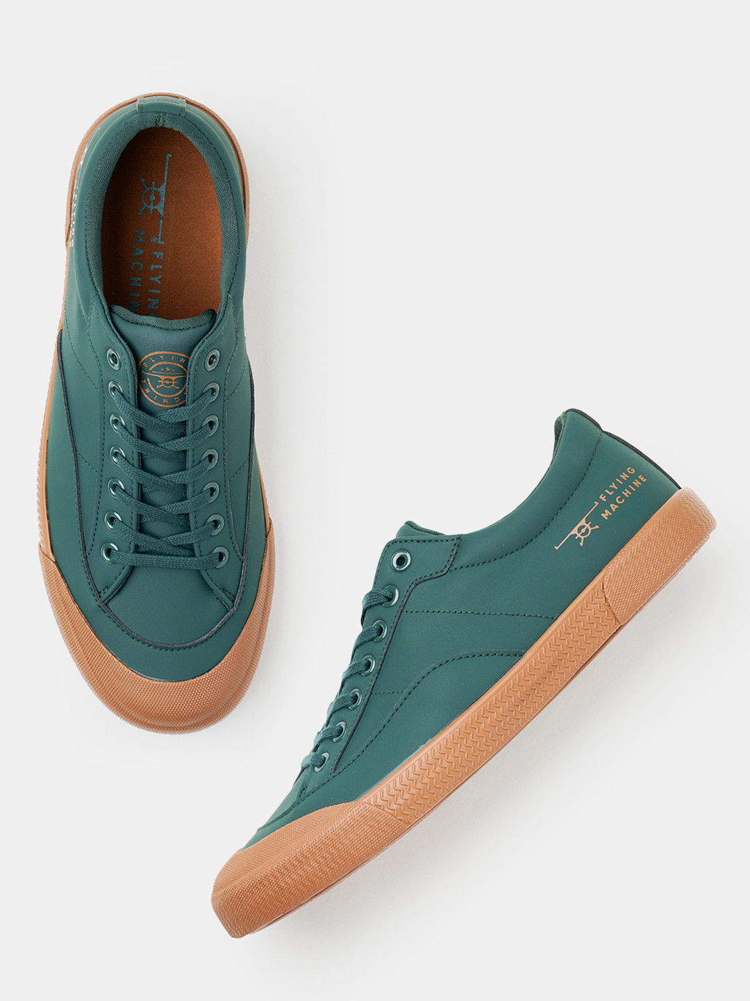 Buy Flying Machine Men Contrast Sole Sneakers - Casual Shoes for Men ...