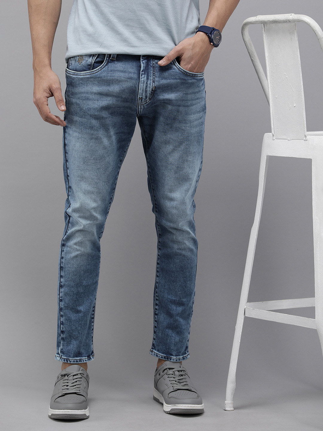 Buy U.S. Polo Assn. Denim Co. Henry Cropped Fit Jeans - Jeans for Men ...
