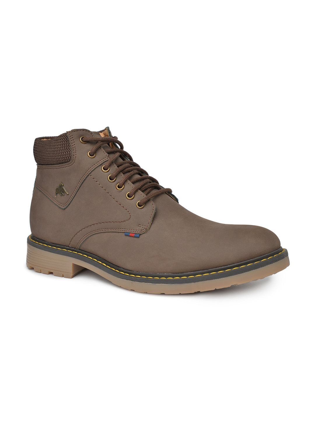 Buy Buckaroo Men Round Toe Mid Top Boots - Boots for Men 27575250 | Myntra