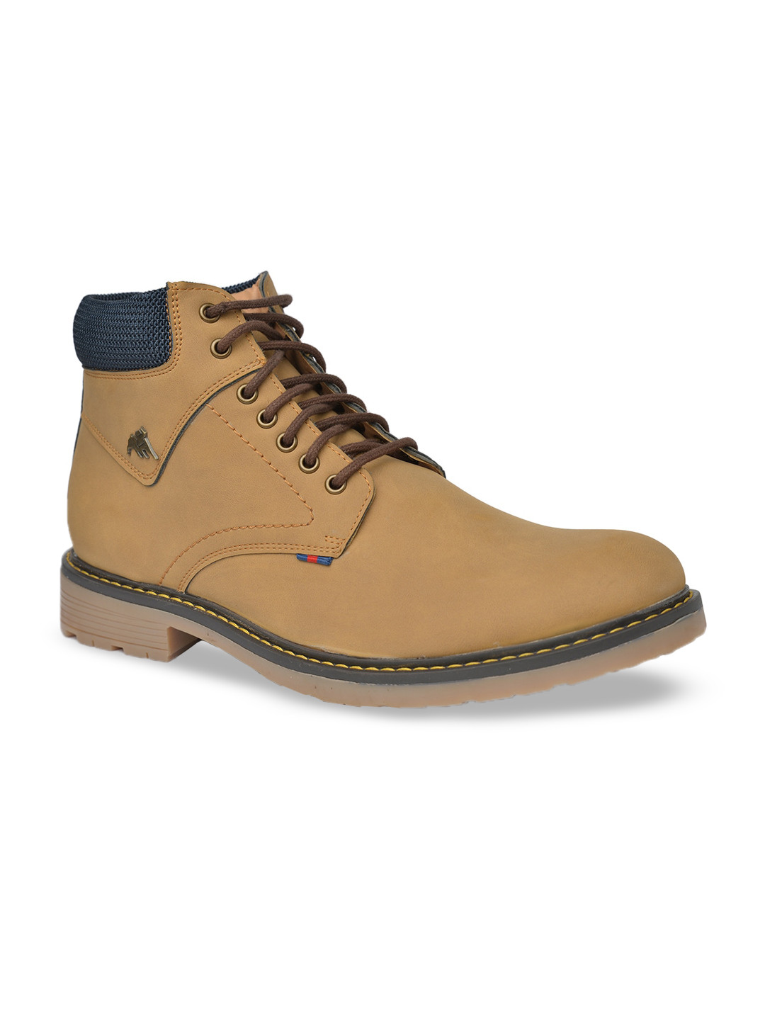 Buy Buckaroo Men Round Toe Mid Top Boots - Boots for Men 27575258 | Myntra