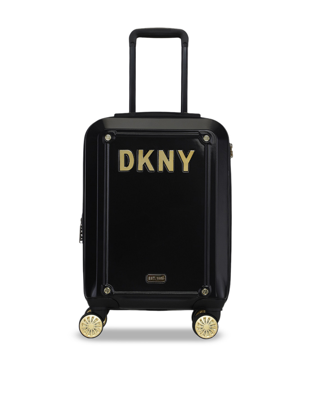 Buy DKNY CLASSIC TOUCH Range Black Hard 21" Cabin Luggage - Trolley Bag ...