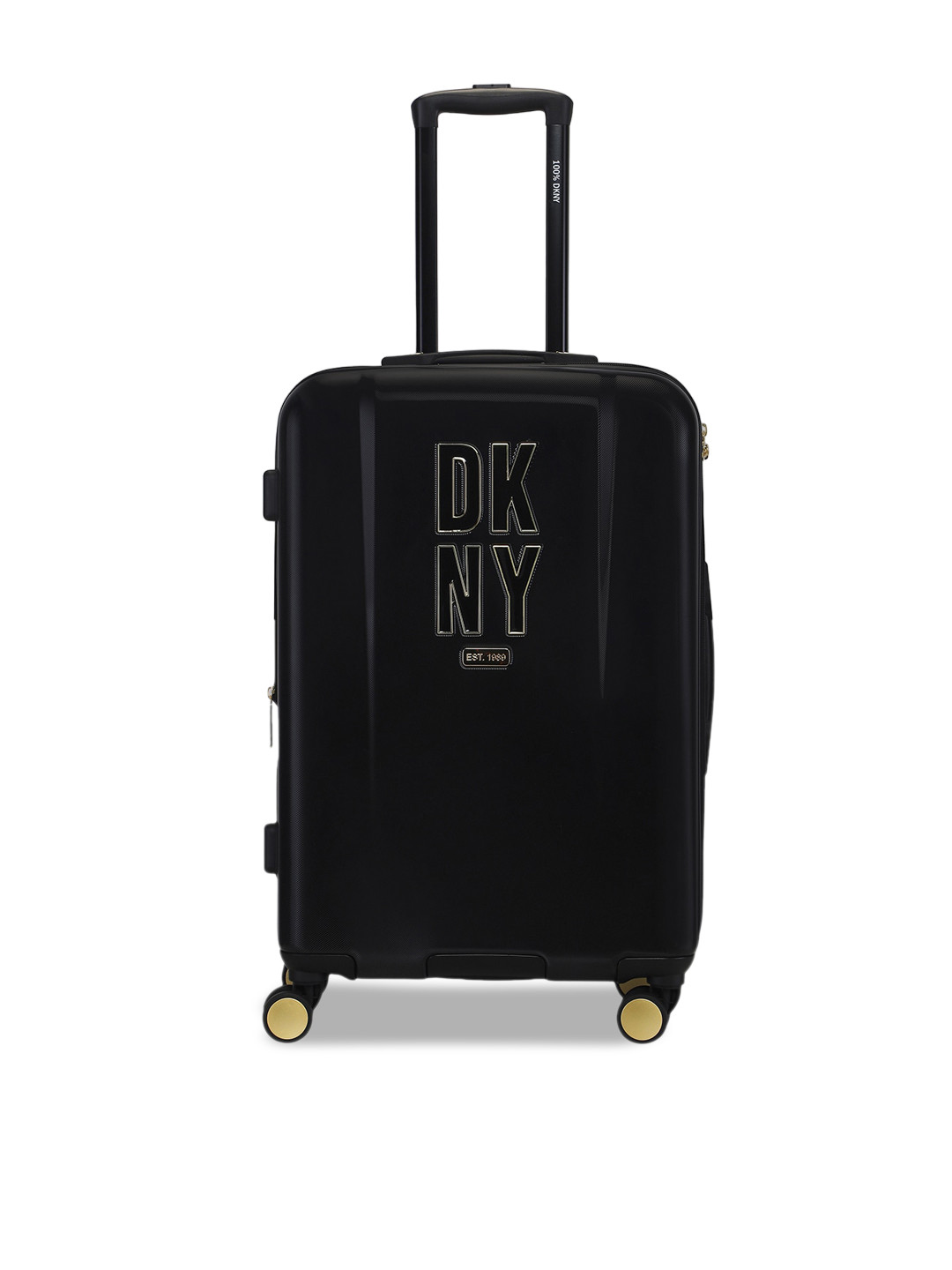 Buy DKNY NEW ERA Range Black Hard 26" Medium Luggage - Trolley Bag for ...