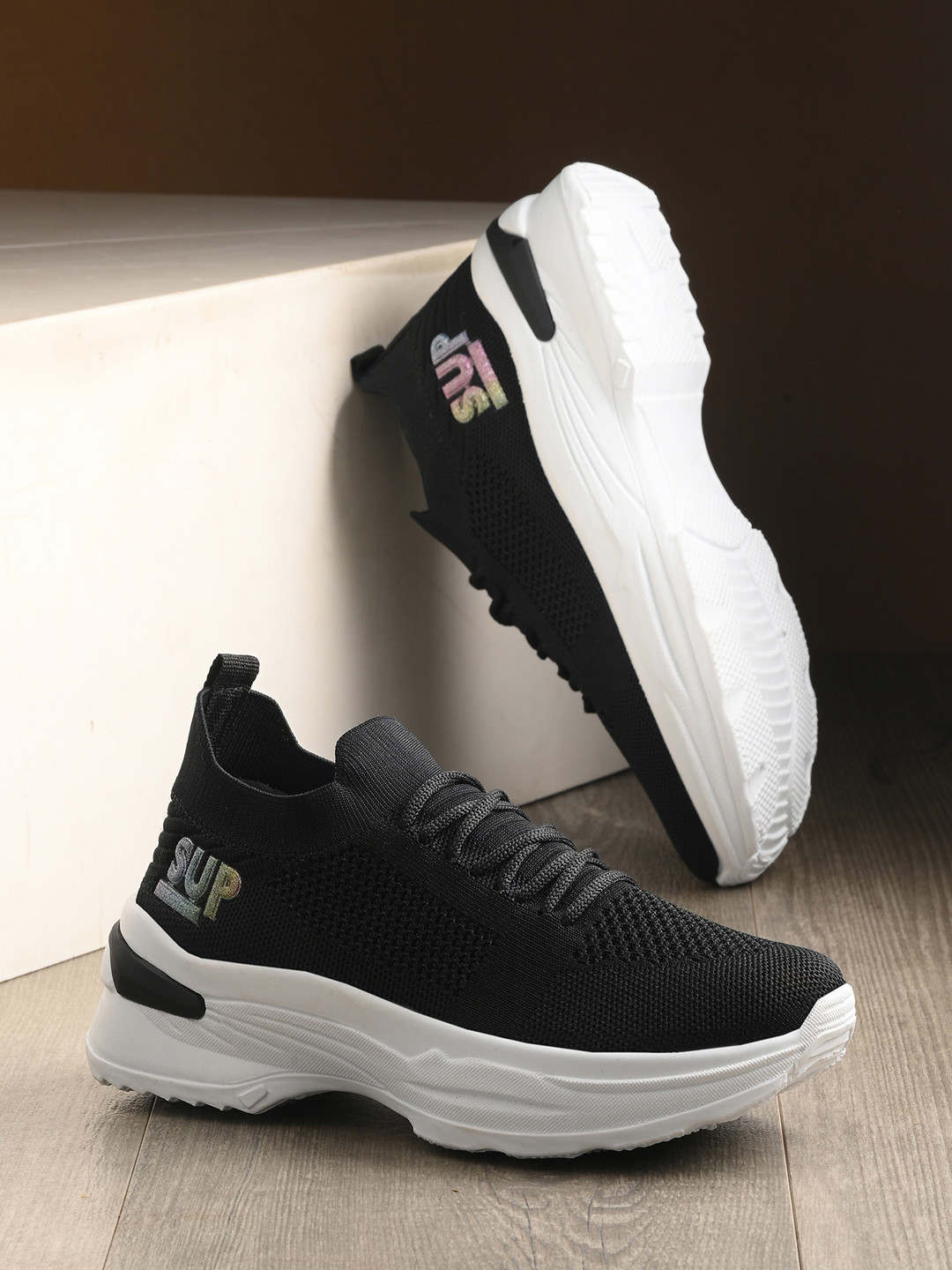 Buy Layasa Women Textured Lightweight Sneakers - Casual Shoes for Women ...