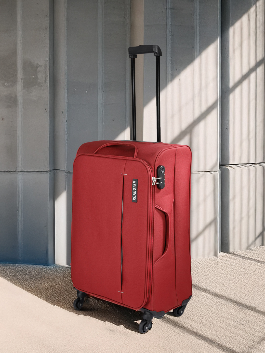 Buy Roadster Edge Soft Medium Trolley Suitcase - Trolley Bag for Unisex ...