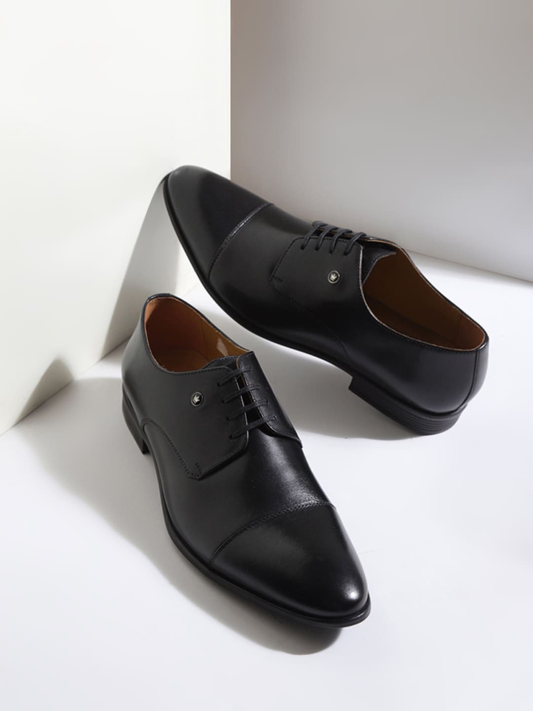 Buy Louis Philippe Men Leather Formal Derbys - Formal Shoes for Men ...