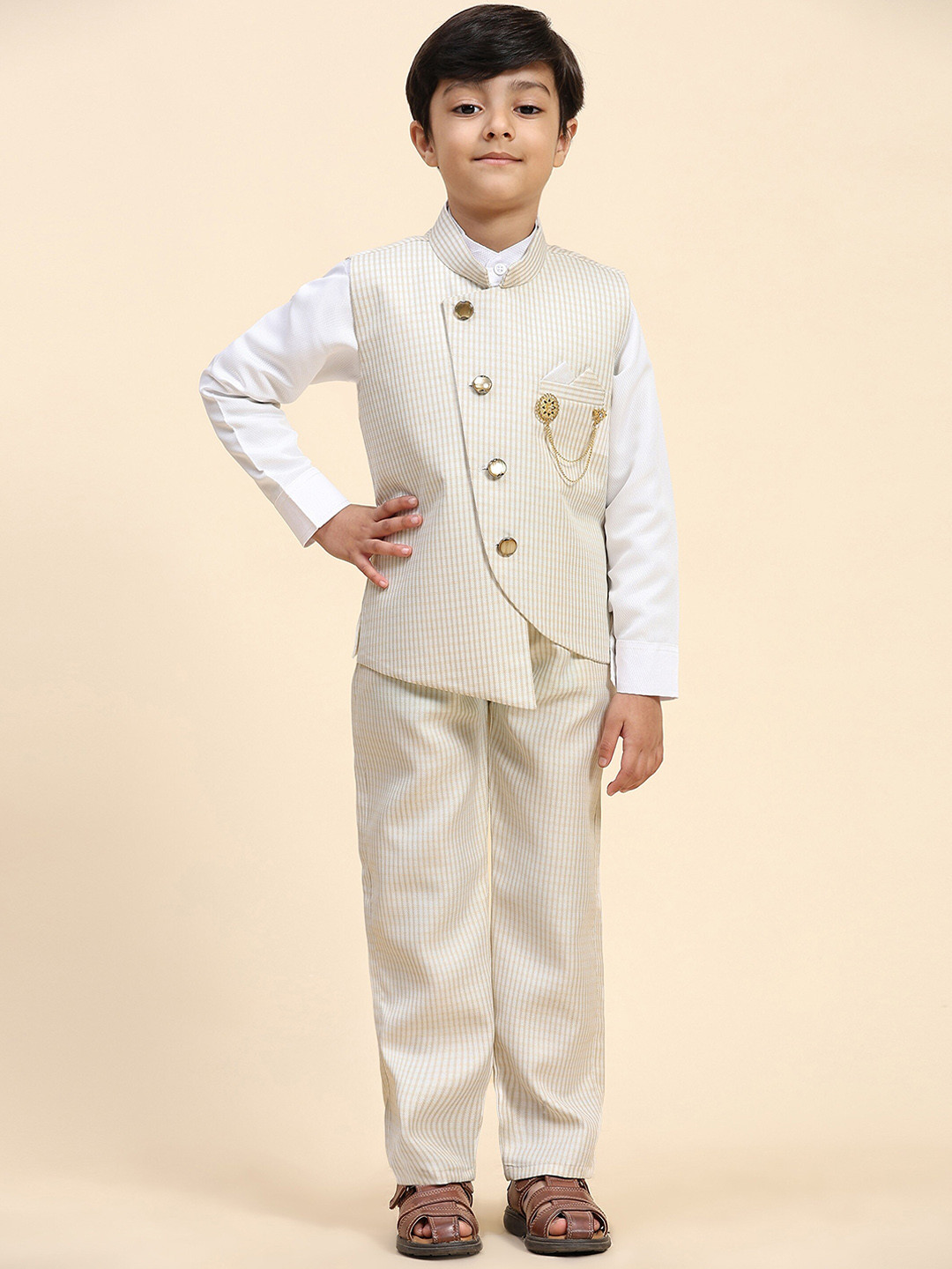Buy Pro Ethic STYLE DEVELOPER Boys Cotton 3 Piece Party Suit - Suits ...