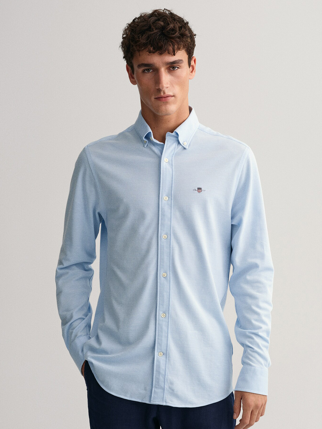 Buy GANT Solid Button Down Regular Fit Shirt - Shirts for Men 27602320 ...