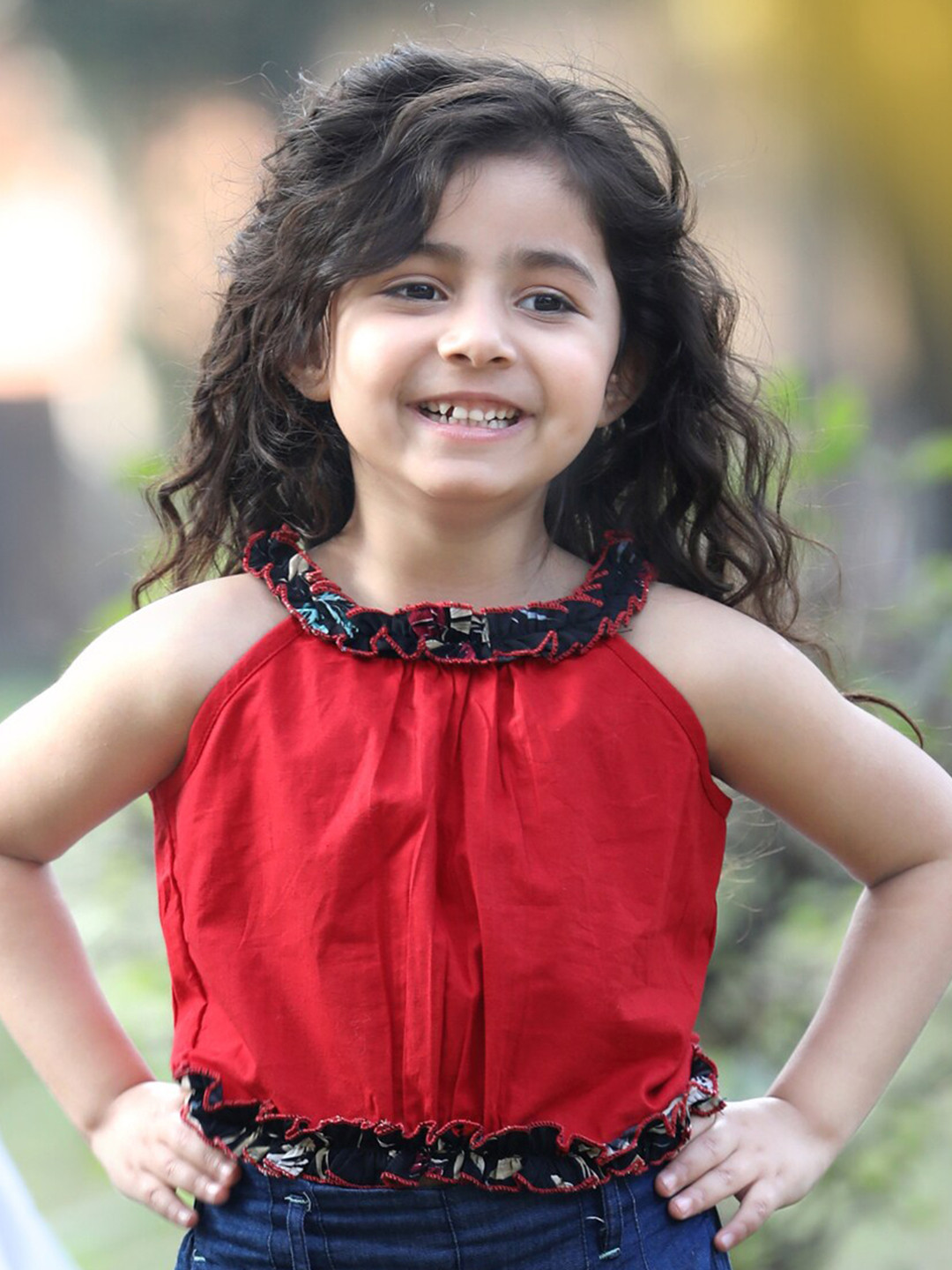 Buy Cutiekins Girls Halter Neck Cotton Top - Tops for Girls 27607698 ...