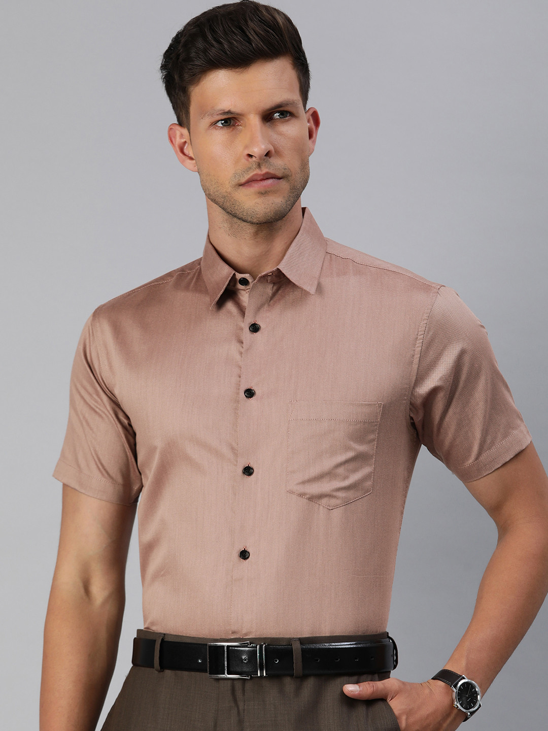 Buy Majestic Man Men Classic Slim Fit Formal Shirt - Shirts for Men ...