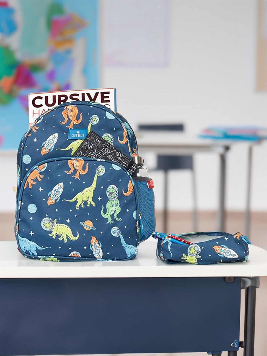 Buy THE CLOWNFISH Unisex Kids Graphic Backpack - Backpacks for Unisex ...