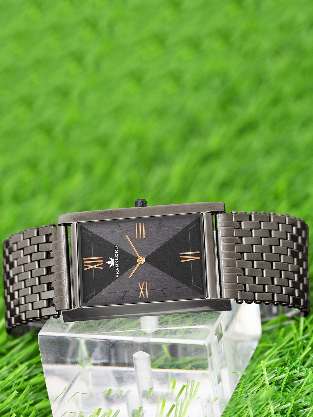 Buy Franklord VINTAZH Super Slim Series Men Textured Analogue Watch F ...