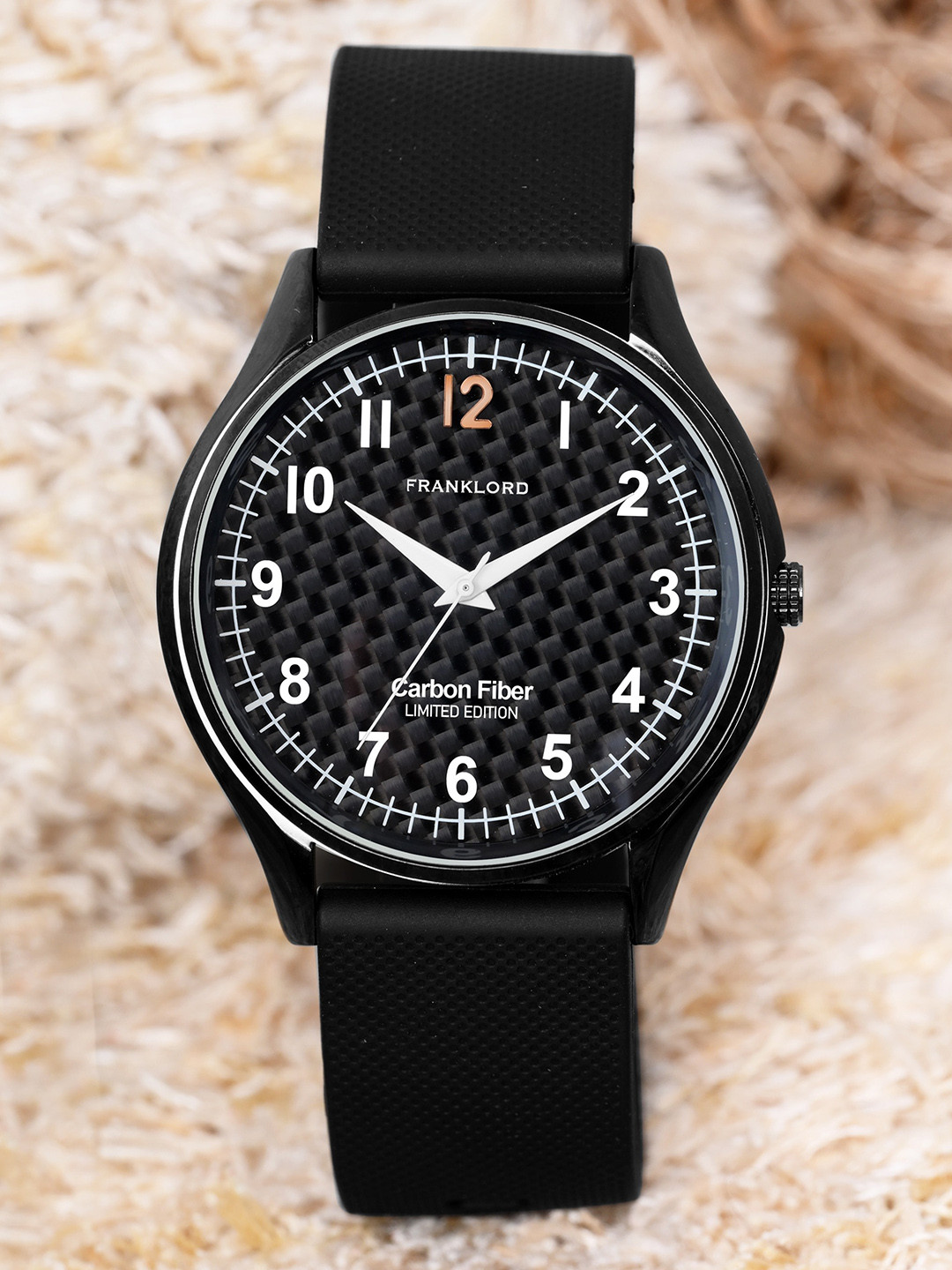 Buy Franklord Men Embellished Dial Leather Straps Analogue Watch F 139 ...