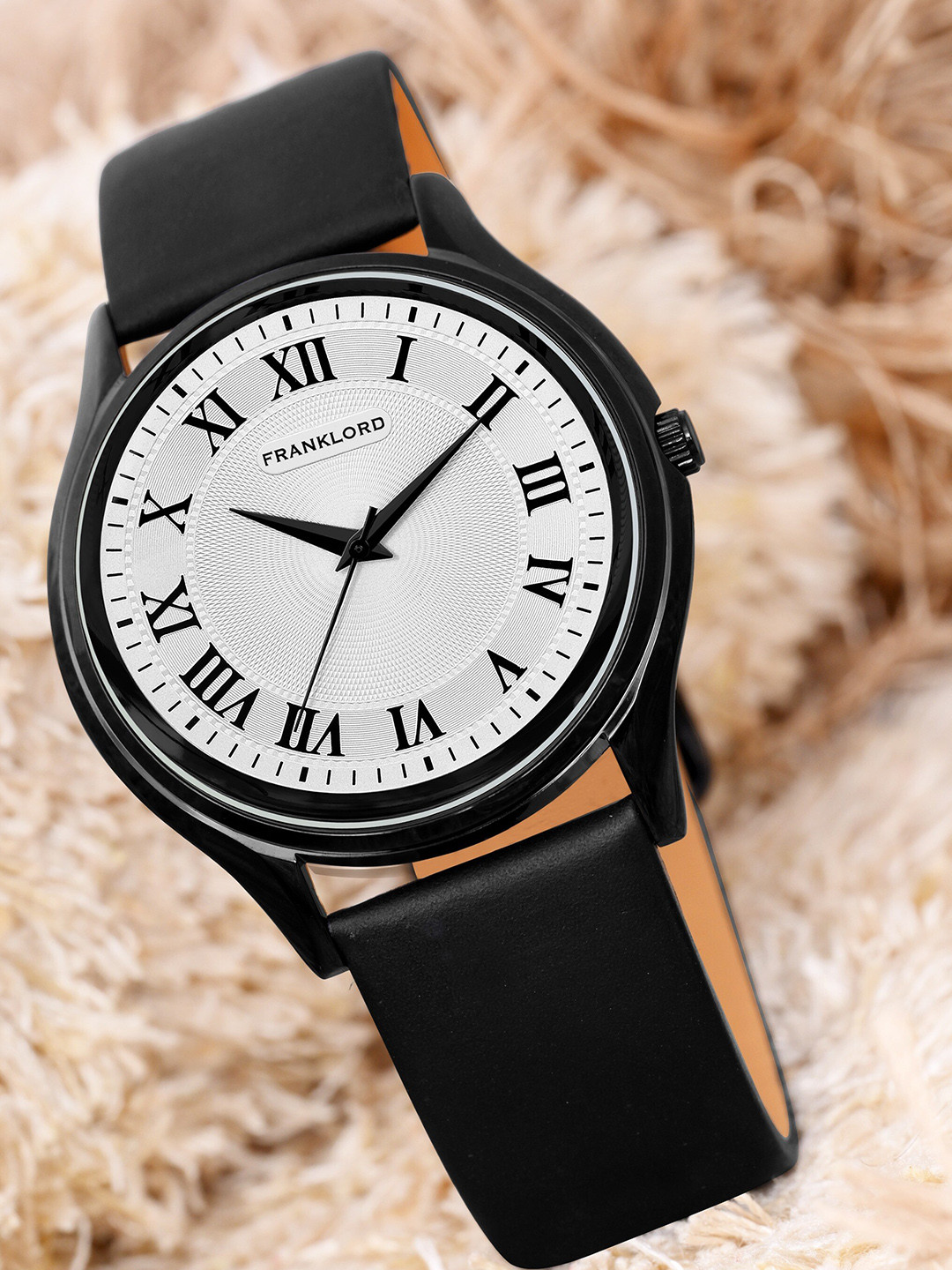 Buy Franklord Men Dial Leather Straps Round Analogue Watch F 143 SLBLG ...