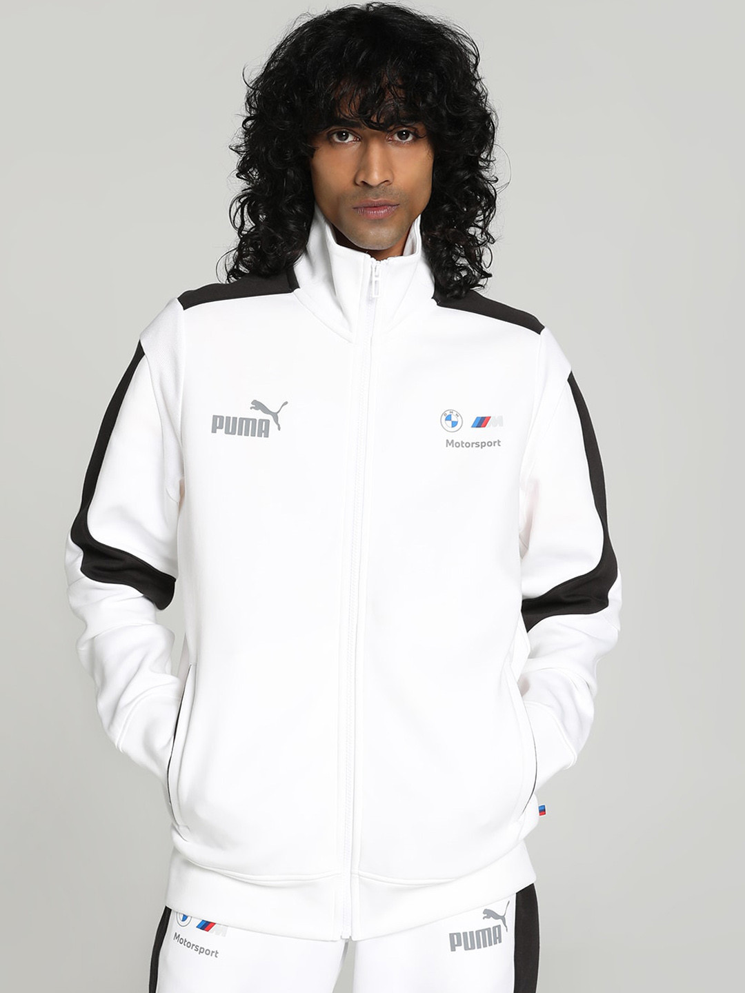 Buy PUMA Motorsport BMW M Motorsport MT7+ Colourblocked Cotton Track ...