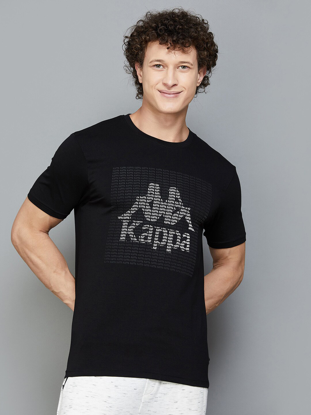 Buy Kappa Typography Printed Round Neck T Shirt - Tshirts for Men ...