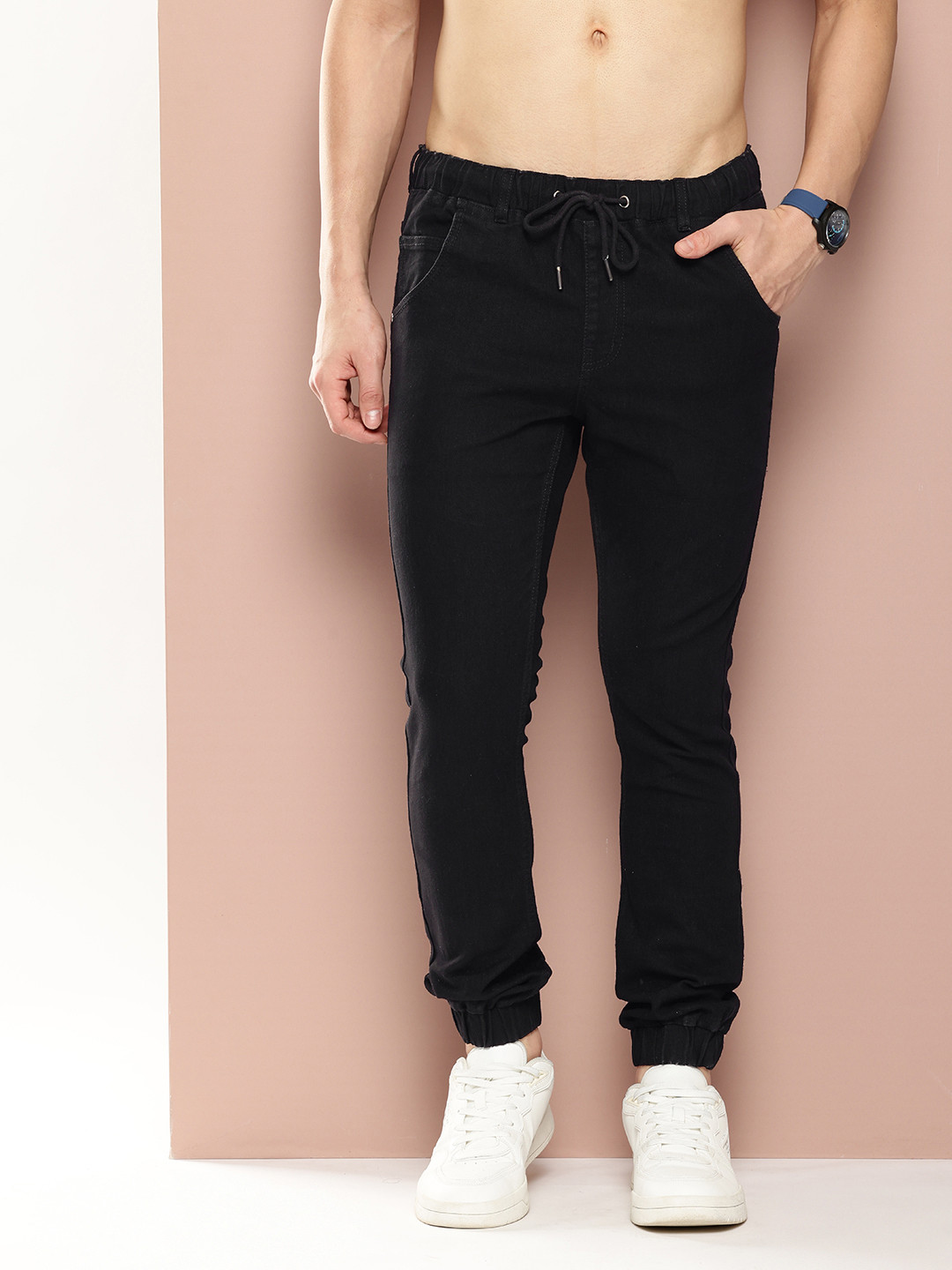 Buy Harvard Men Slim Fit Stretchable Jogger Jeans - Jeans for Men ...