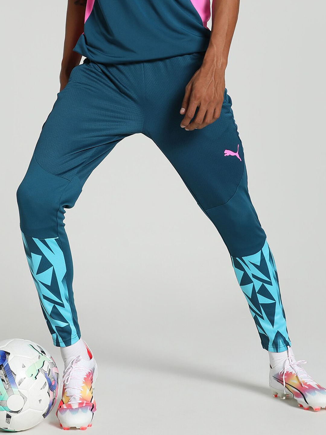 Buy Puma Men IndividualFINAL Soccer Training Pants - Track Pants for ...