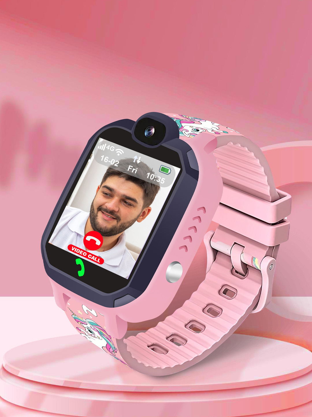 Buy Spiky Kids 4G Calling SOS GPS Camera Educational Multifunctional ...