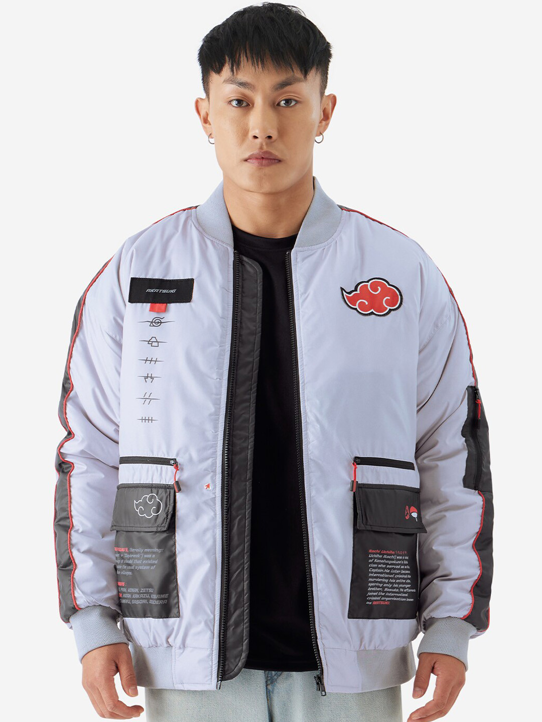 Buy The Souled Store Naruto Printed Lightweight Bomber - Jackets for ...