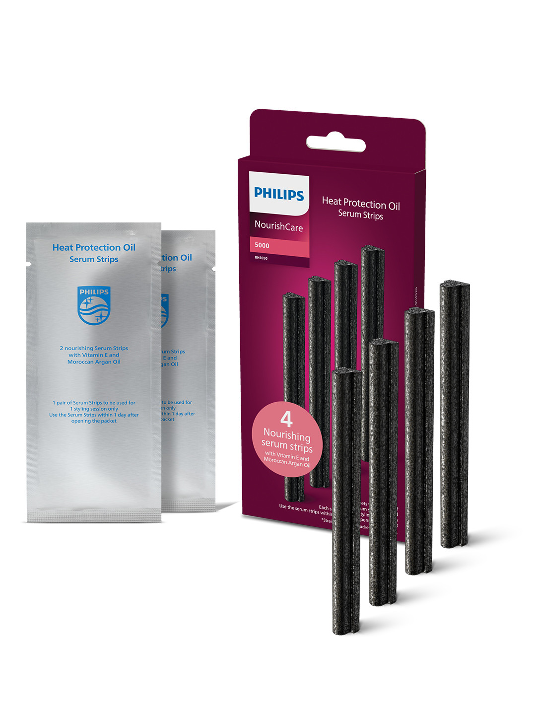Buy Philips BHE050/00 Set Of 4 Nourishing Serum Strips For Nourishcare ...