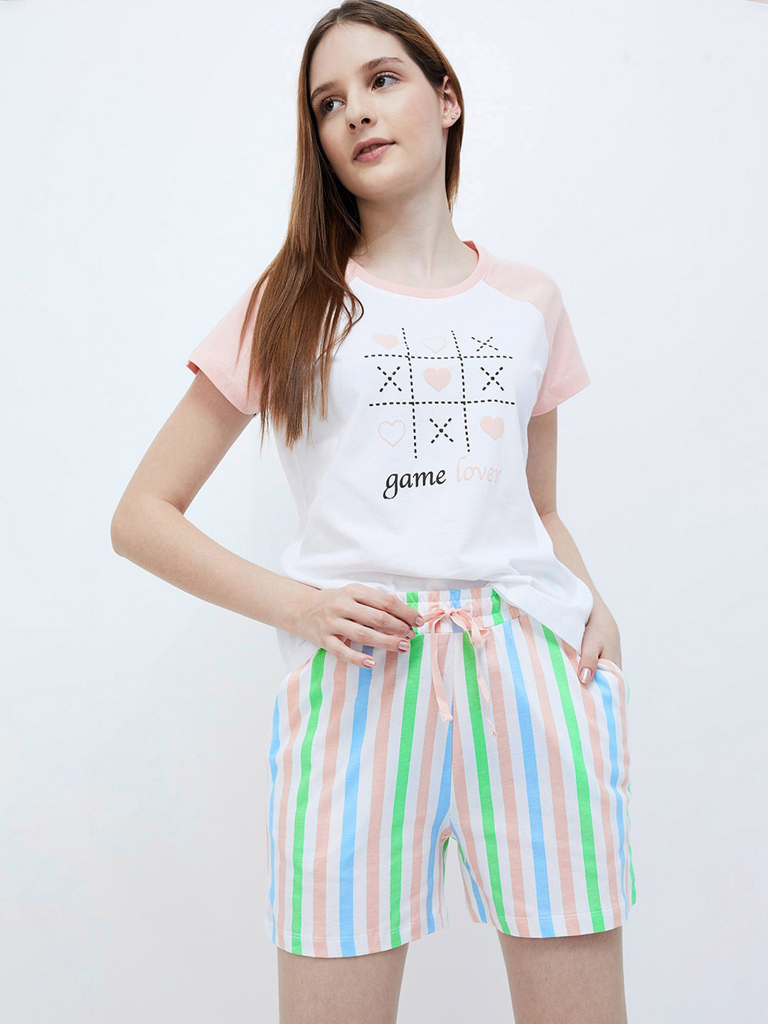 Buy Ginger By Lifestyle Women Printed Night Suit - Night Suits for ...