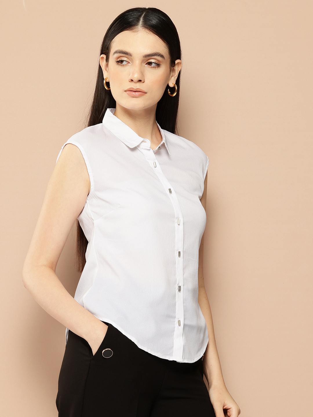 Buy Her By Invictus Women Opaque Casual Shirt - Shirts for Women ...