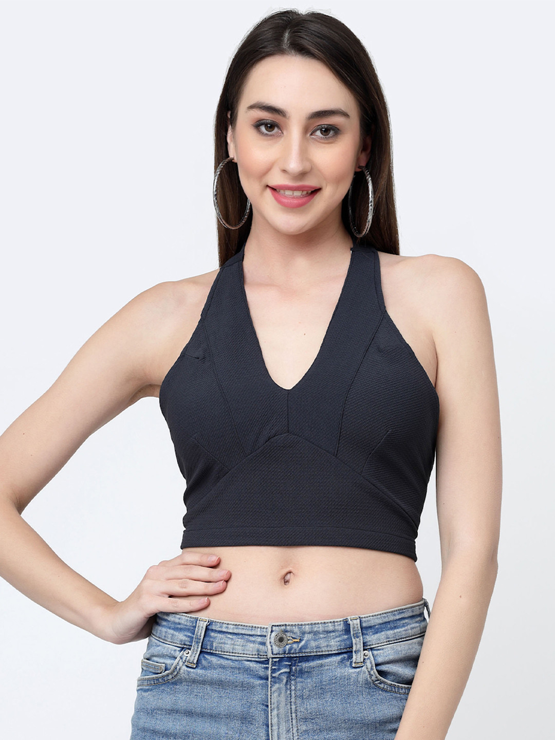 Buy MISS AYSE Styled Back Crop Top - Tops for Women 27723152 | Myntra