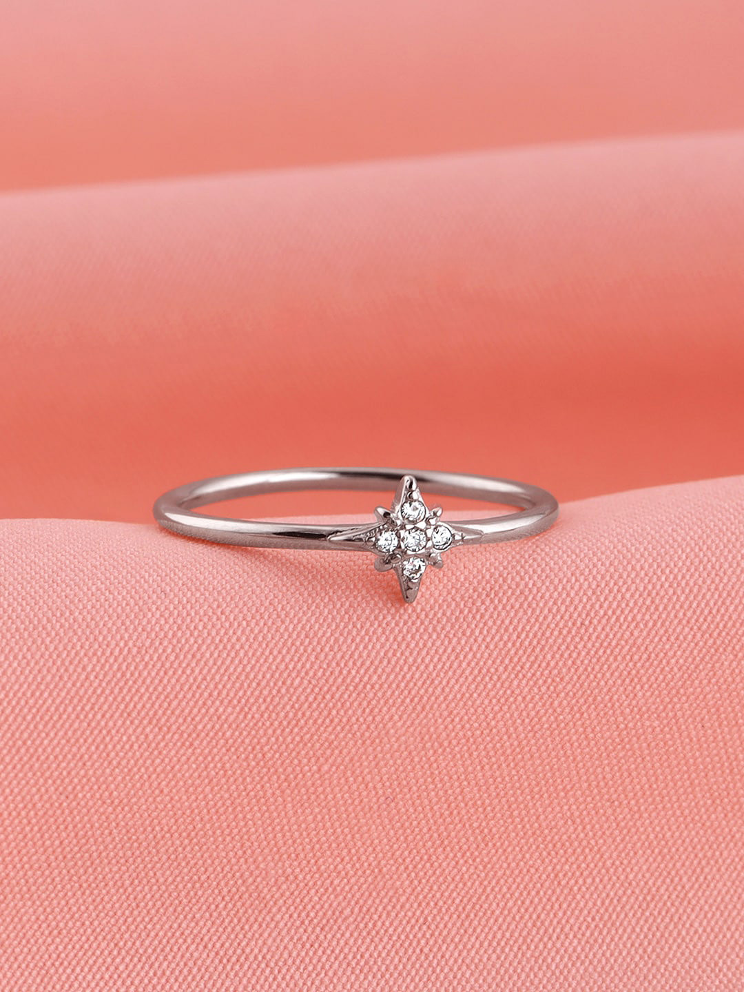 Buy GIVA Women 925 Sterling Rhodium Plated Cubic Zirconia Studded ...