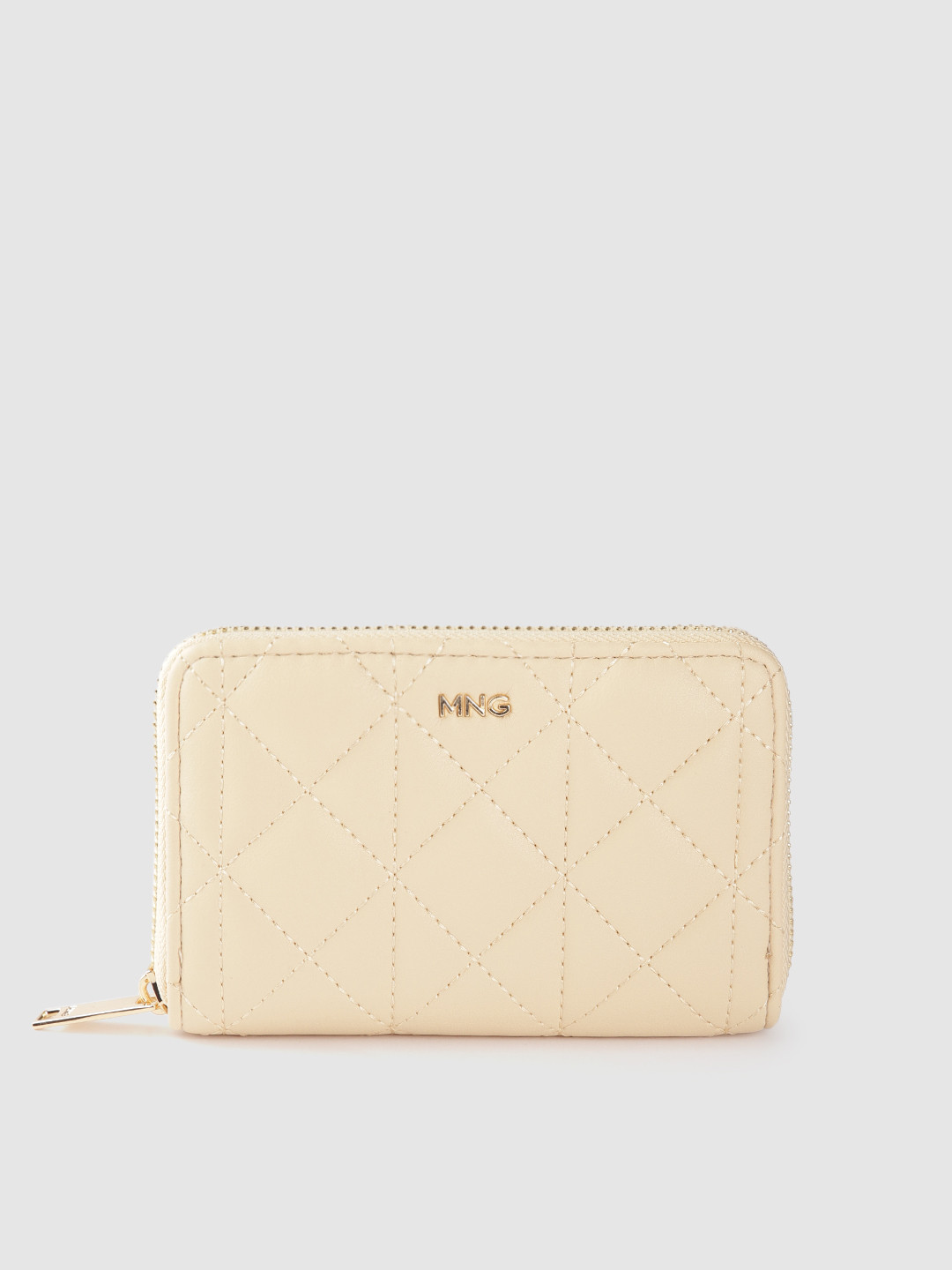 Buy MANGO Women Quilted Zip Around Wallet - Wallets for Women 27737168 ...